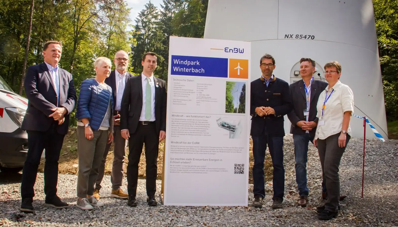 Windpark Goldboden Winterbach offiziell eingeweiht | EnBW